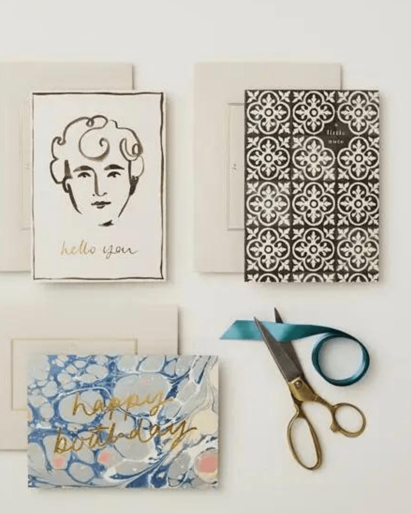 "A Little Note" Tile Card – Lone Fox