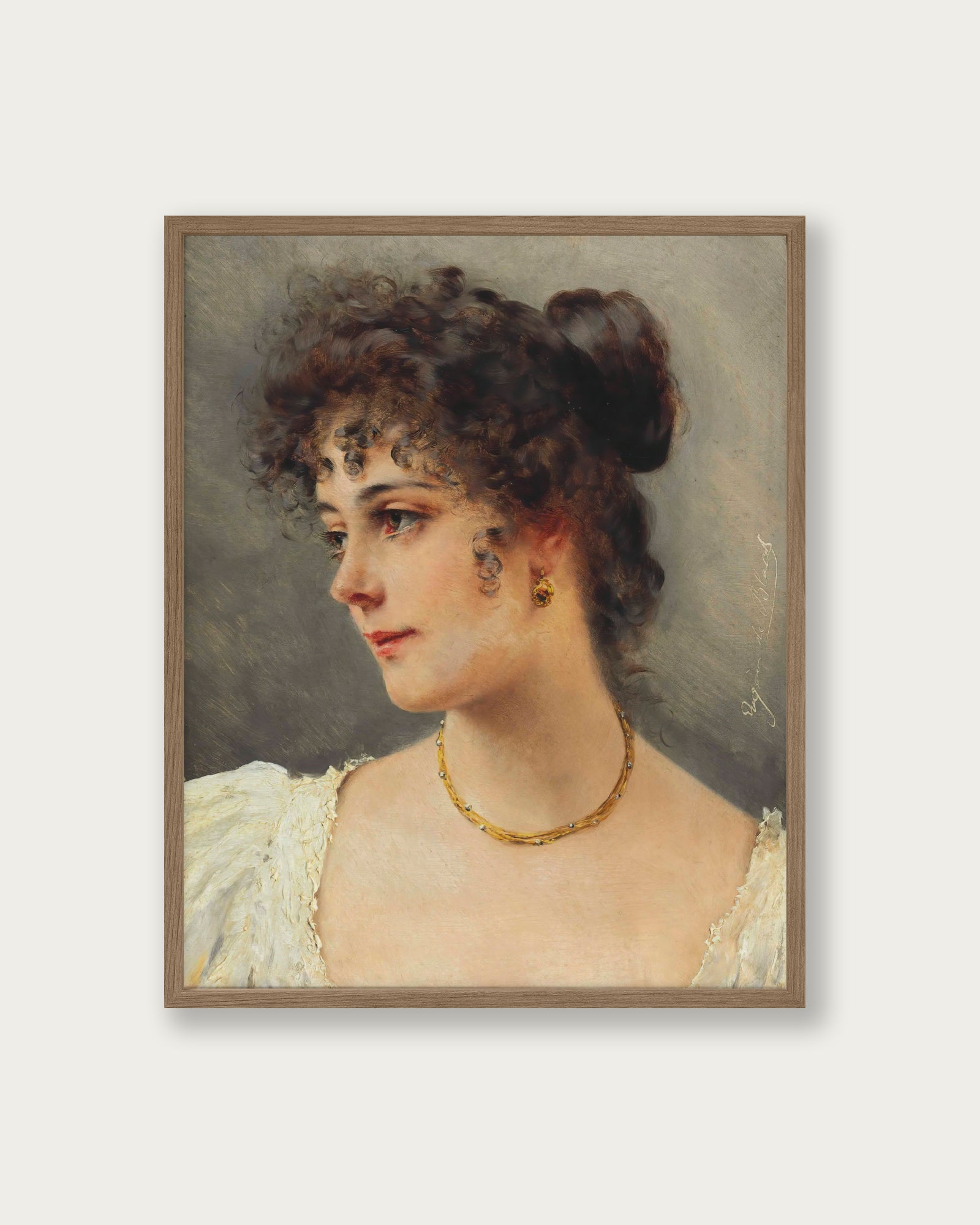 "A young beauty" Art Print – Lone Fox