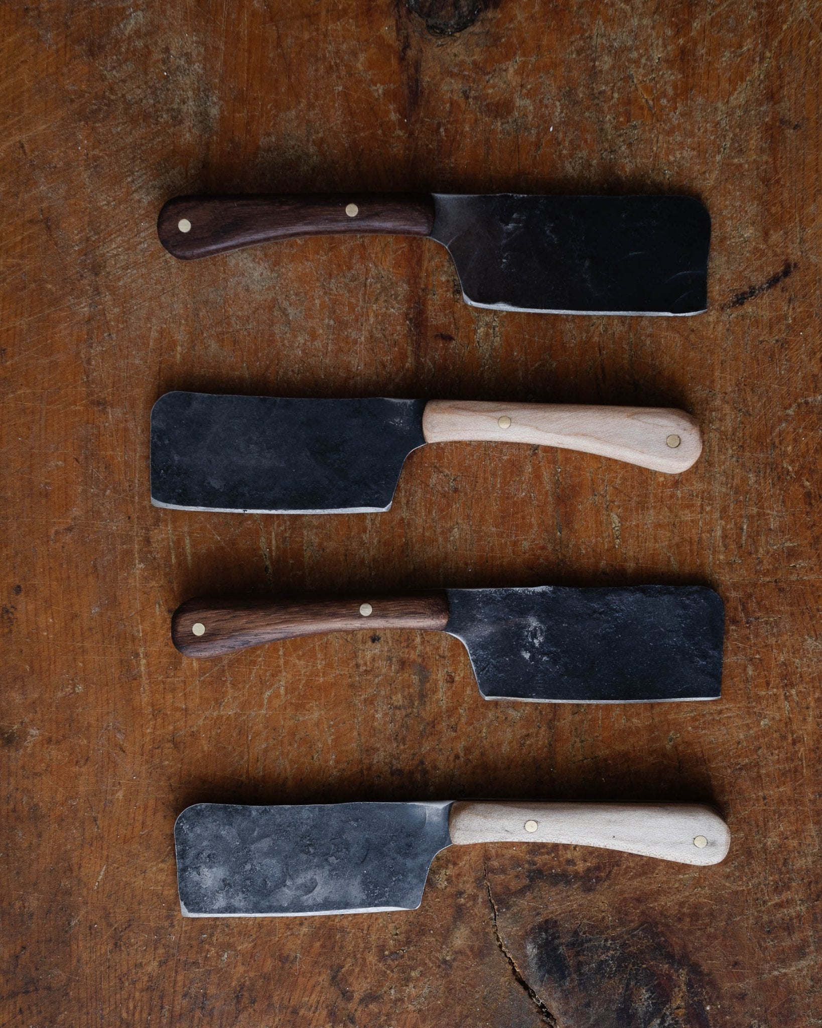 Hand Forged Walnut / Maple Spreader – Lone Fox