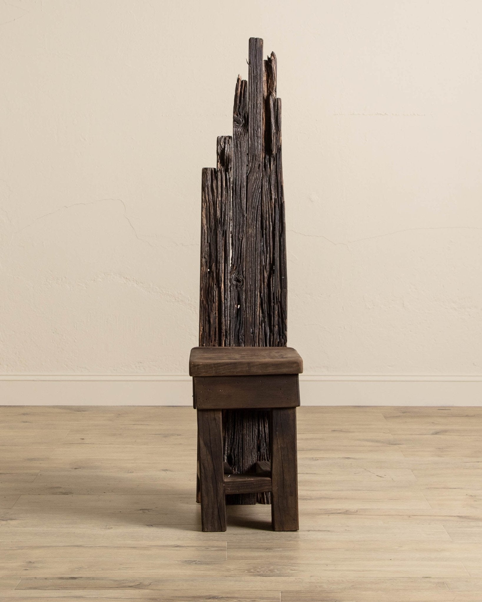Handmade Rustic Wood Accent Chair #2 – Lone Fox