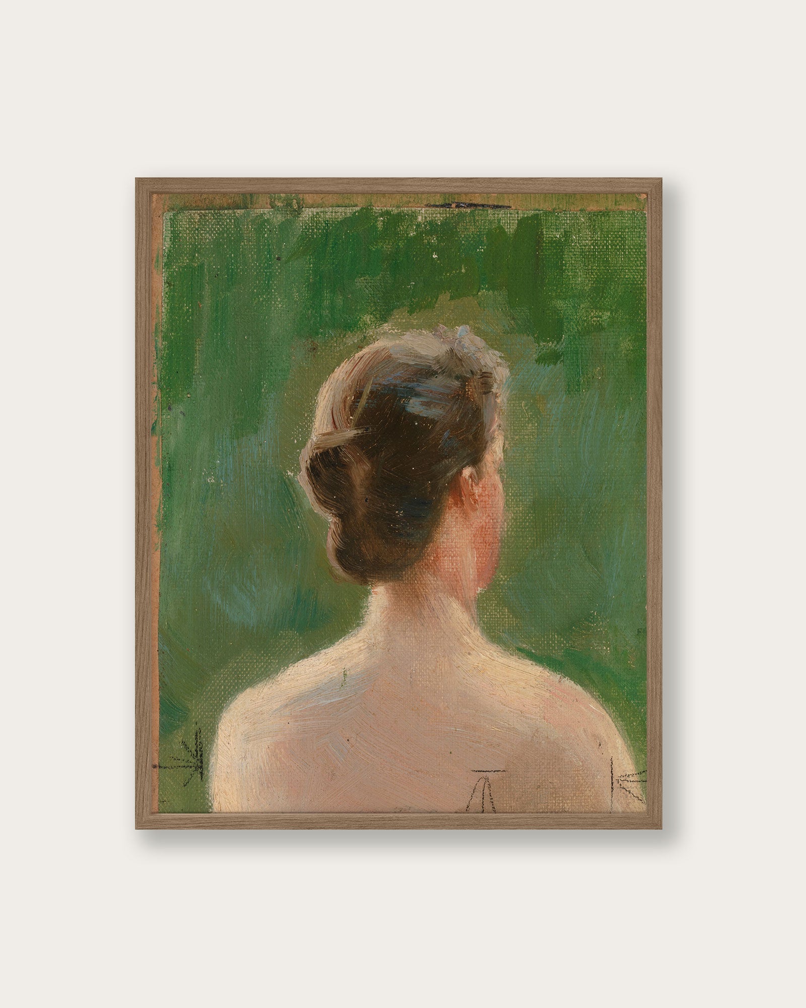 “Head Study” Art Print – Lone Fox