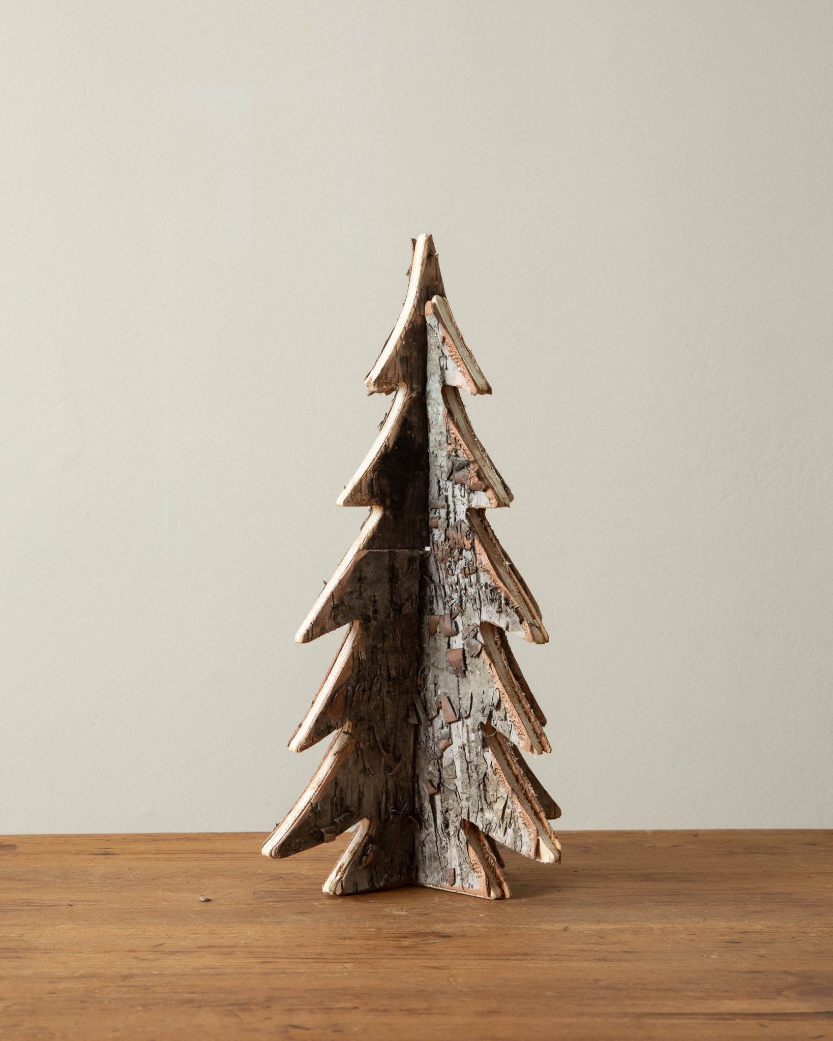 Interlocking Birch Bark Trees – Lone Fox