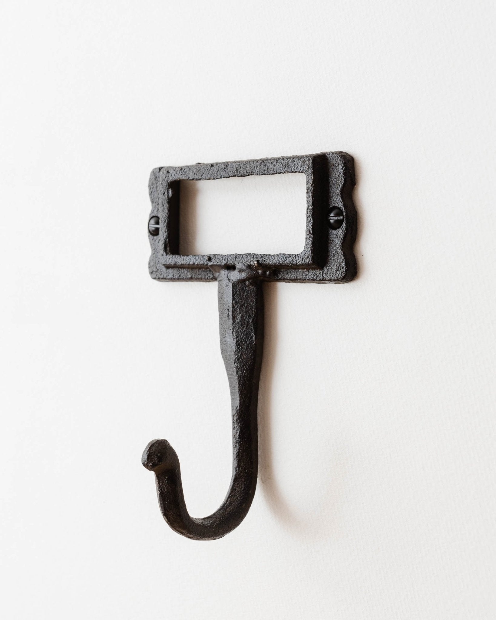 Iron Name Plate Wall Hook – Lone Fox