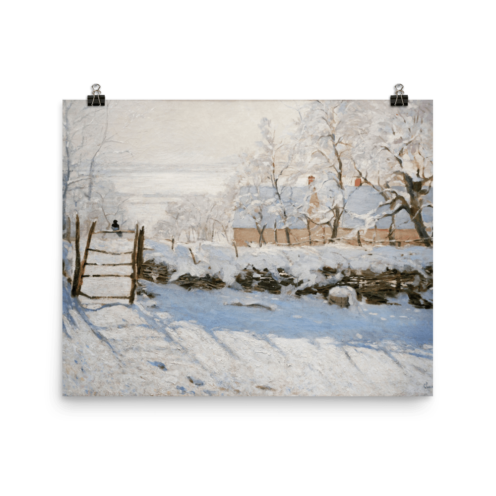 "La Pie" Art Print – Lone Fox