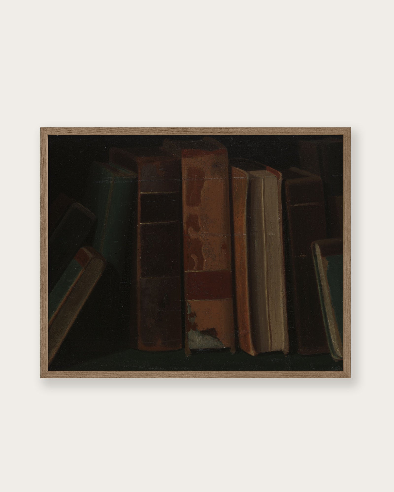 "Nine Books" Art Print – Lone Fox