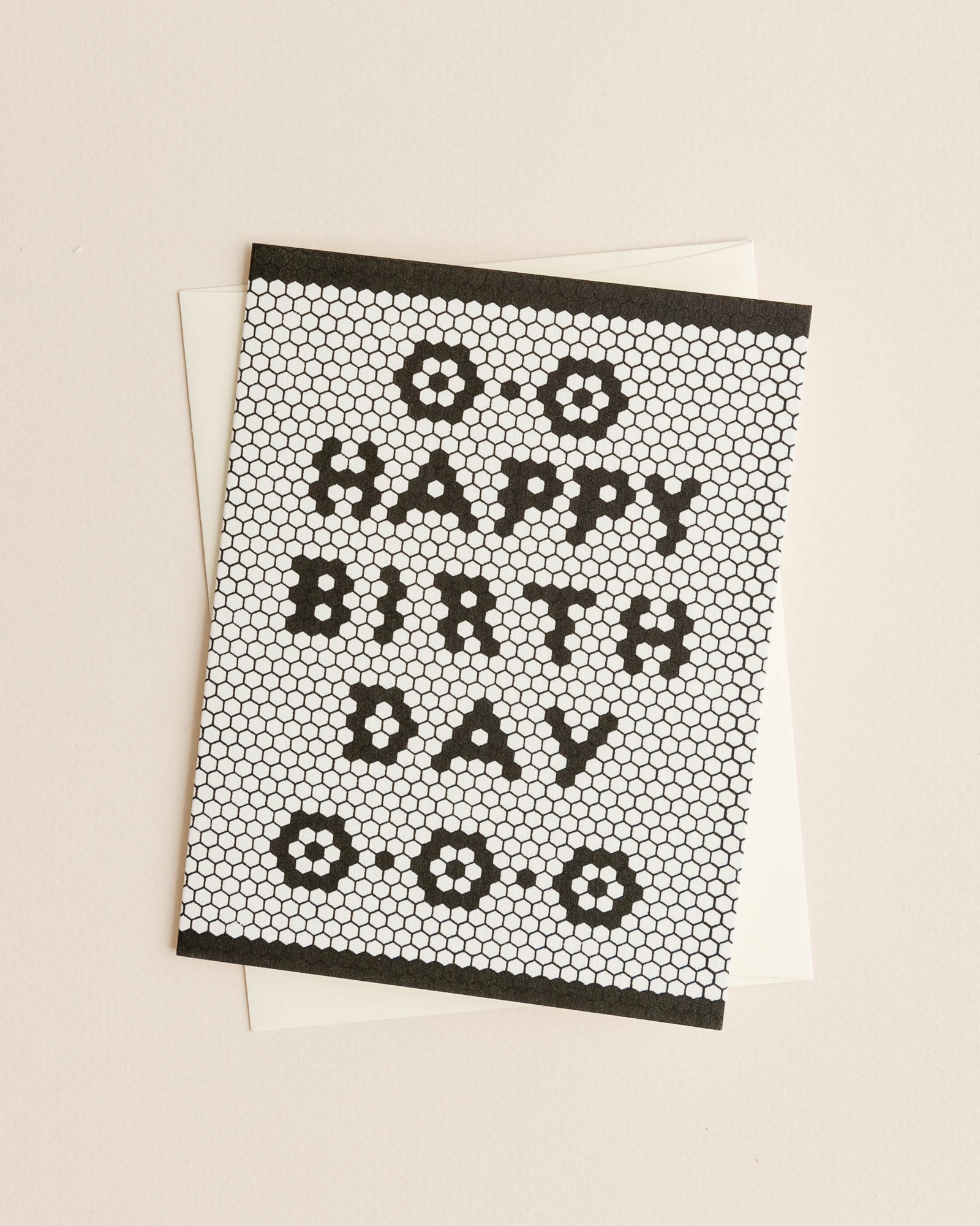 Retro Tile Birthday Card – Lone Fox