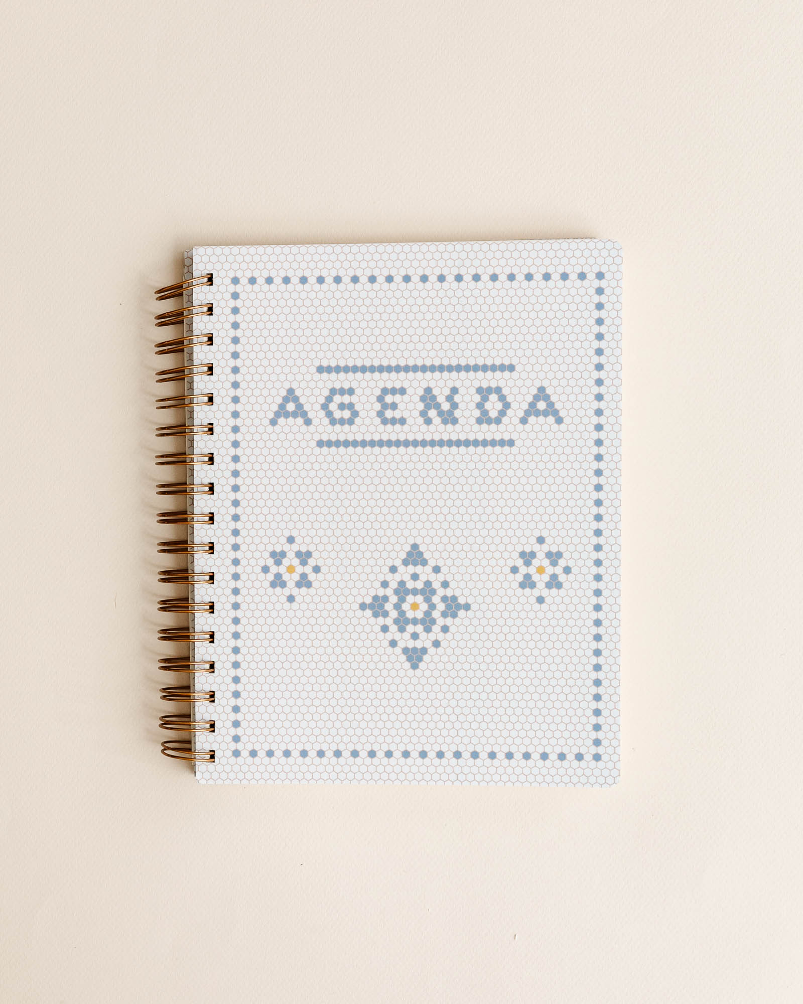 Retro Tile Undated Planner / Agenda – Lone Fox