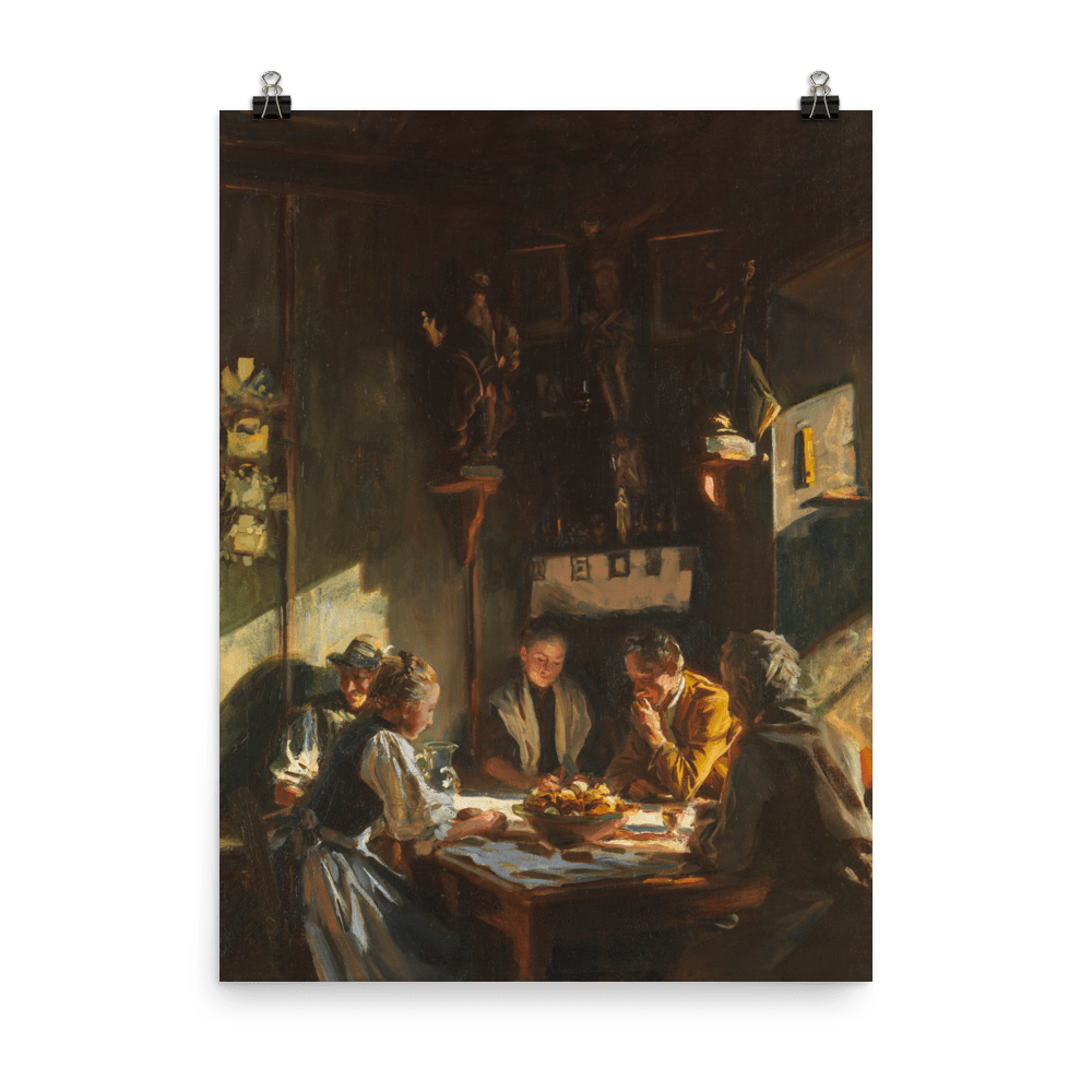 "Tyrolese Interior" Art Print – Lone Fox