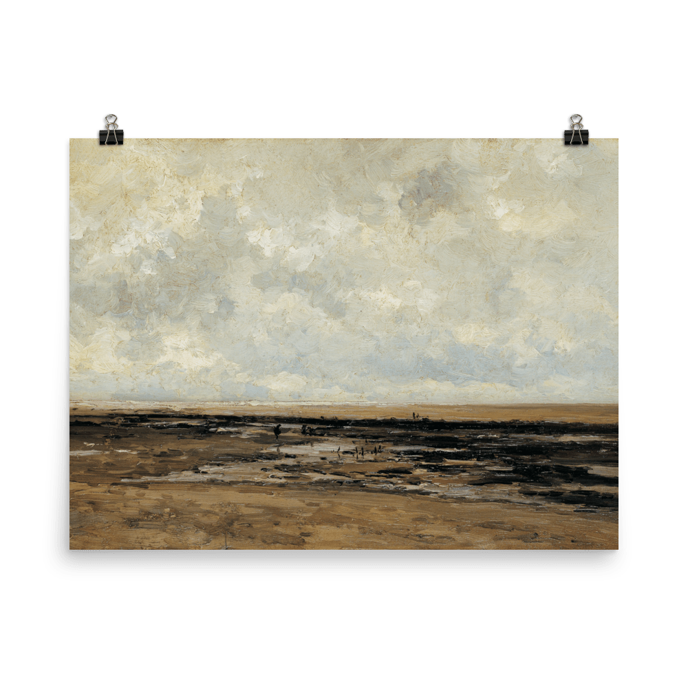 "Villerville Beach" Art Print – Lone Fox