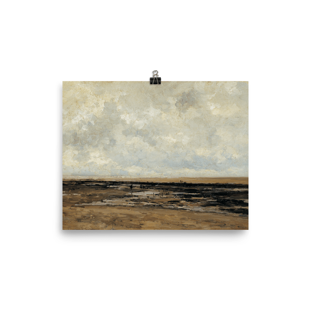 "Villerville Beach" Art Print – Lone Fox