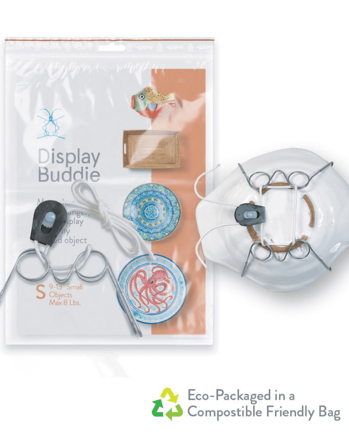 Wall Decor Object / Plate Hanger – Lone Fox