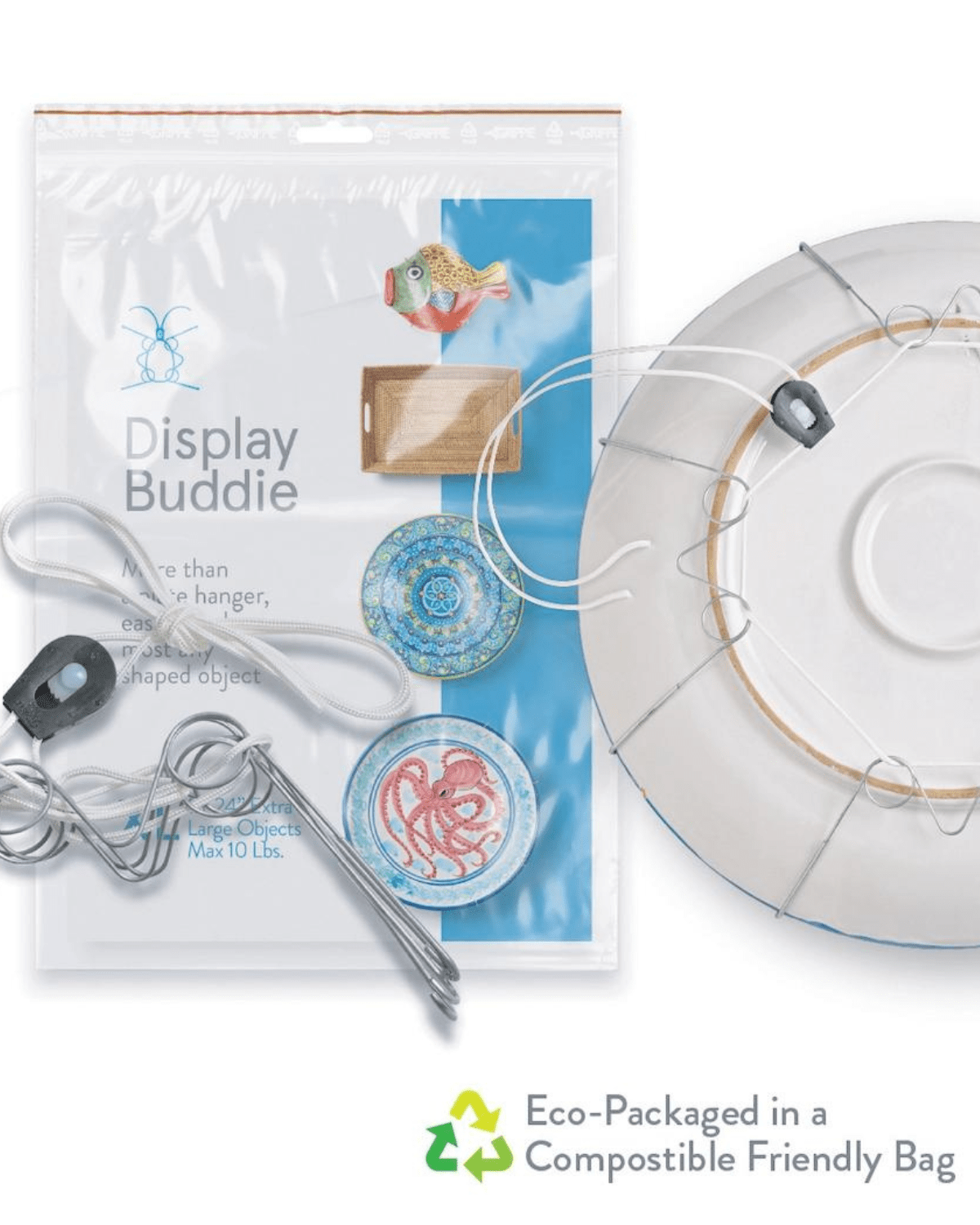 Wall Decor Object / Plate Hanger – Lone Fox