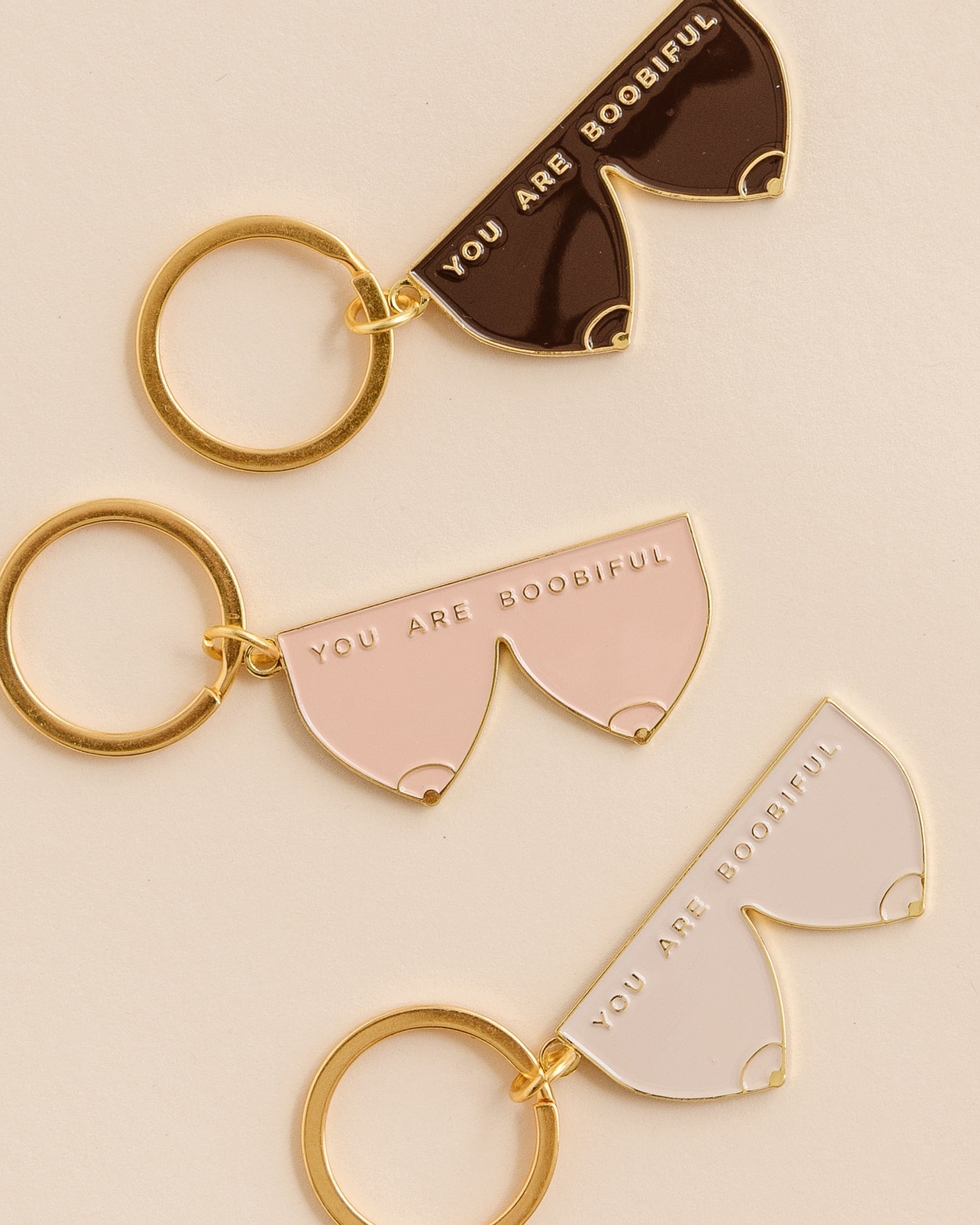 You Are Boobiful Keychain – Lone Fox